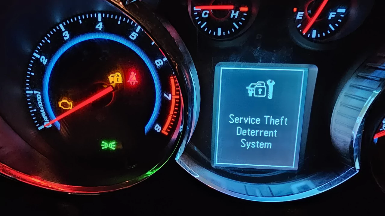 Service Deterrent System Chevy Expressnull